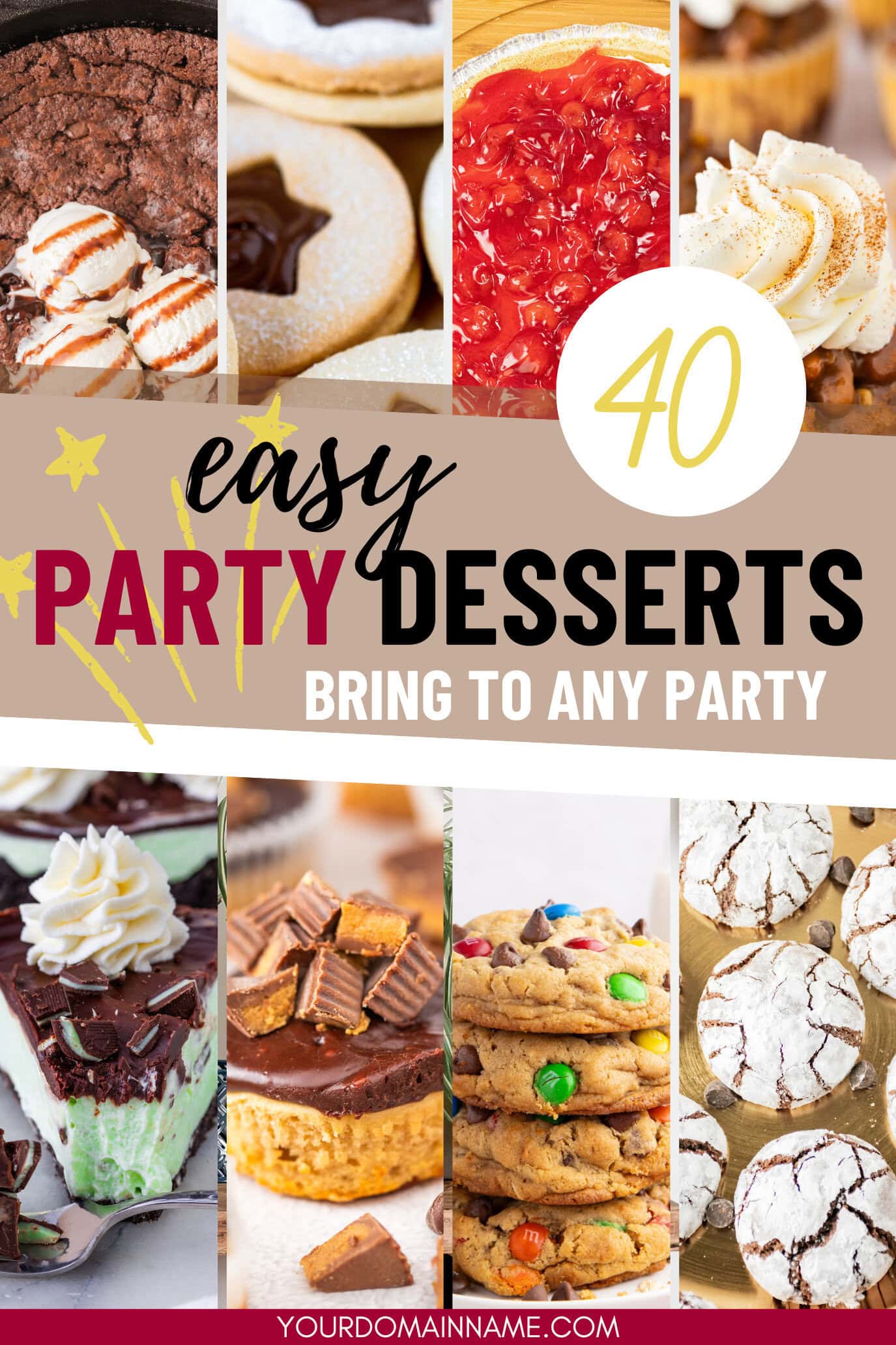 40 Easy Party Desserts - Feels Like Home™