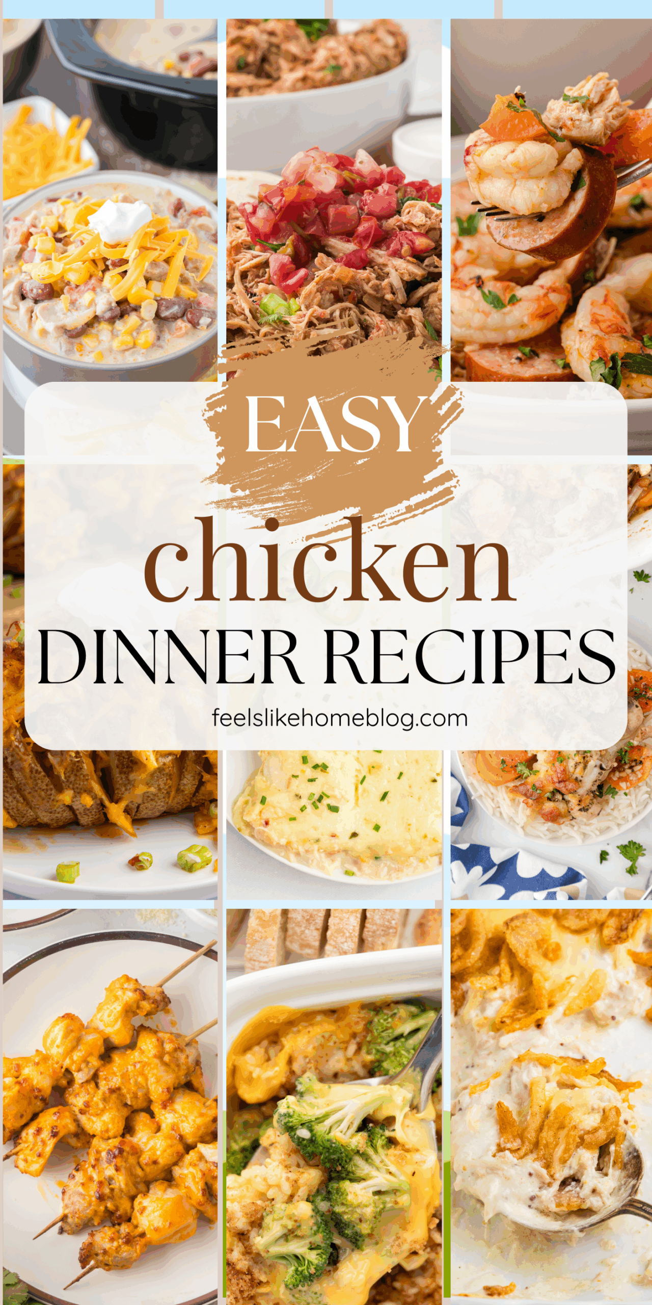 30 Chicken Dinner Recipes - Feels Like Home™